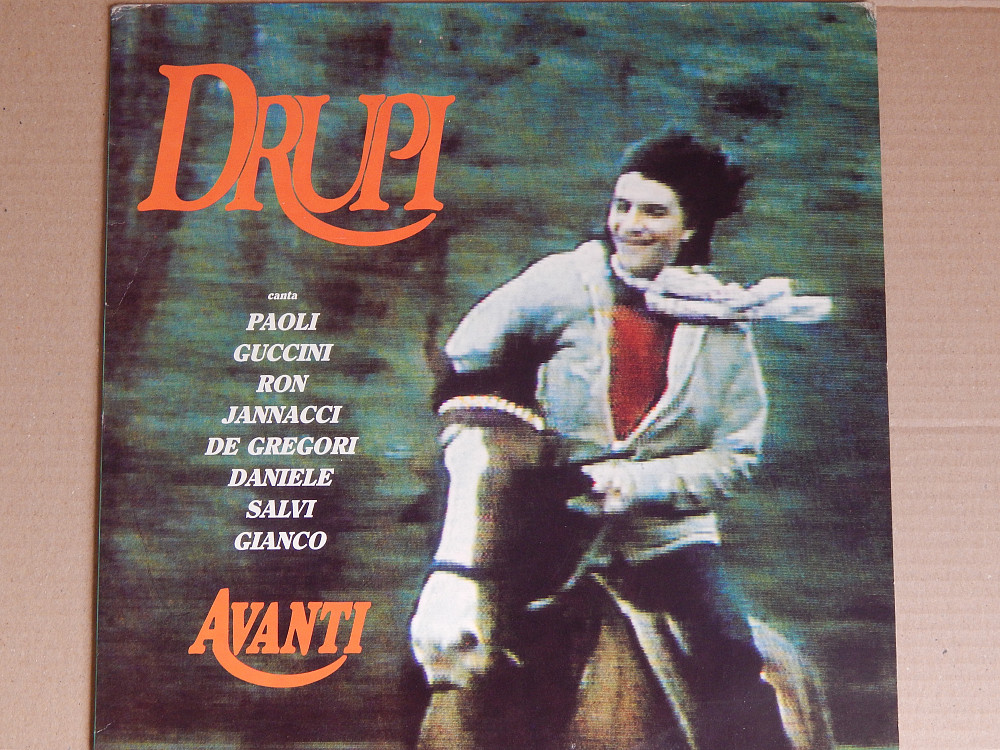 Drupi ‎– Avanti 1990 (Five Record ‎– FM 13674, Italy) NM-/NM- | Vinyl ...