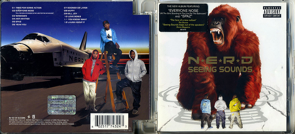N*E*R*D – Seeing Sounds | Компакт-диски на Vinyl.com.ua
