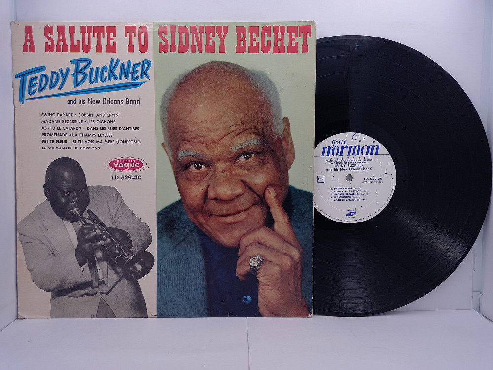 Teddy Buckner And His New Orleans Band - A Salute To Sidney Bechet LP ...