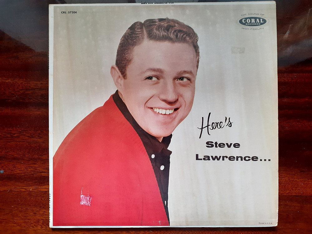 Виниловая пластинка LP Steve Lawrence – Here's Steve Lawrence | Vinyl ...