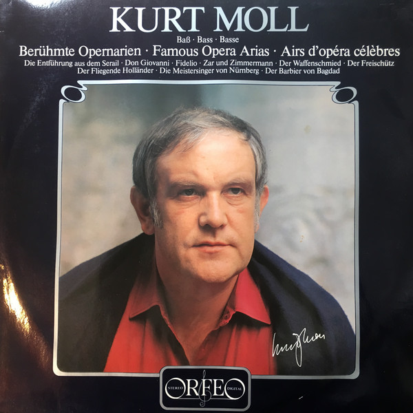 Kurt Moll – Airs d'Opéras célèbres | Виниловые пластинки на Vinyl.com.ua