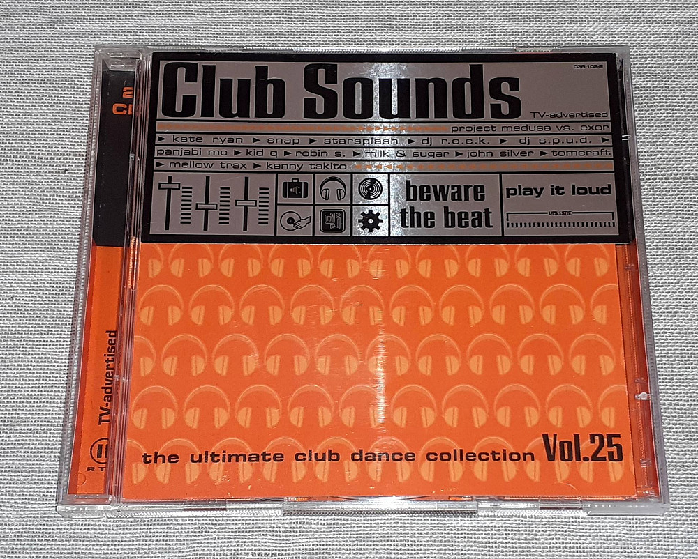 Фирменный Club Sounds - Vol. 25 - The Ultimate Dance Collection ...