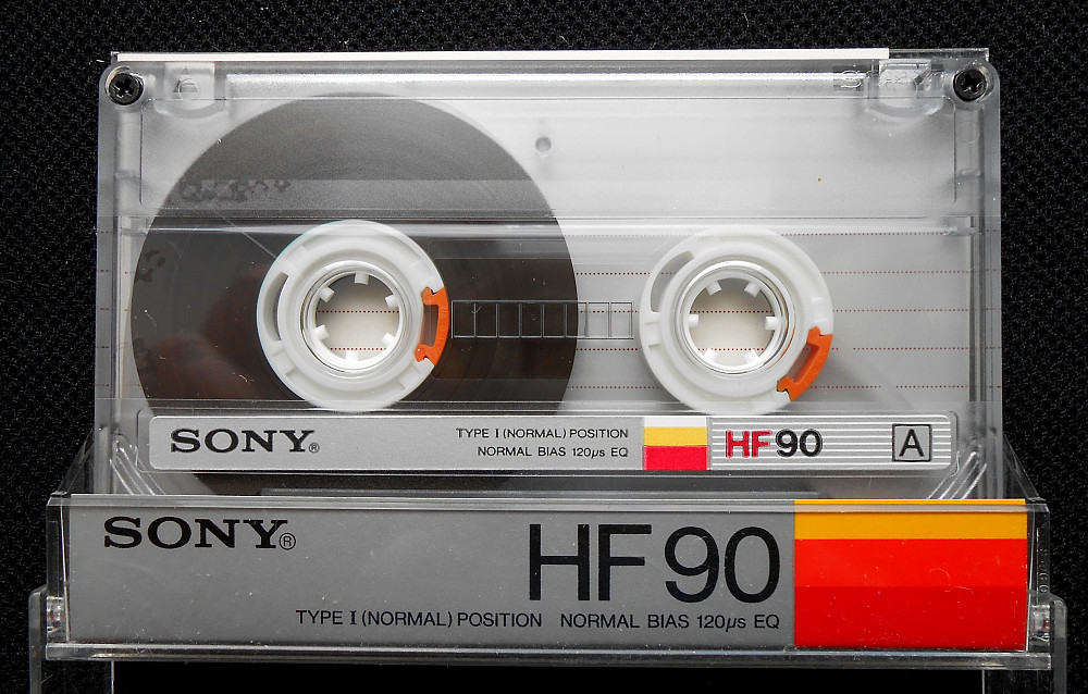 Sony HF 90 Type I | Кассеты под запись на Vinyl.com.ua
