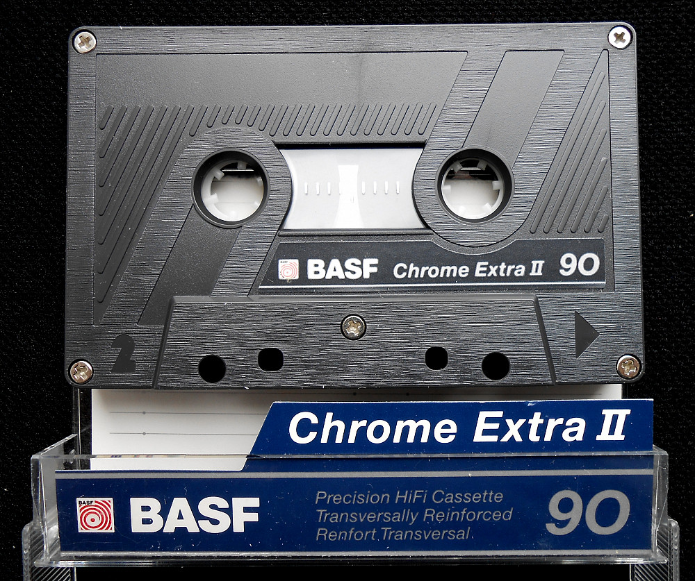 BASF Chrome Extra II 90 | Кассеты под запись на Vinyl.com.ua