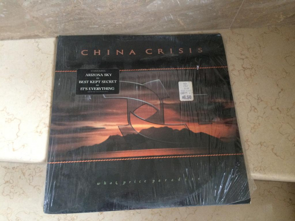 China Crisis ‎– What Price Paradise ( USA( SEALED )LP | Вінілові ...