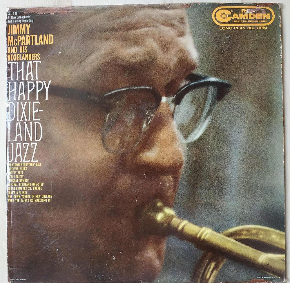 Jimmy McPartland and his dixielanders That Happy Dixieland Jazz LP ...