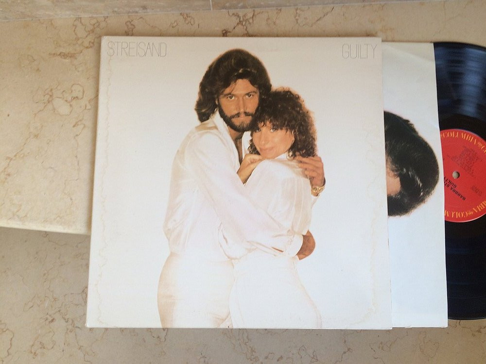 Barbra Streisand + Barry Gibb ( Bee Gees ) : Guilty ( USA) LP | Vinyl ...
