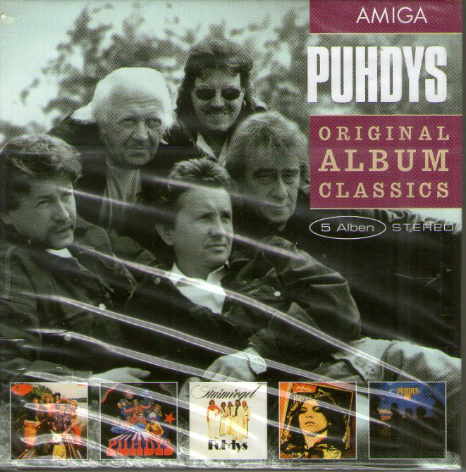 PUHDYS - ORIGINAL ALBUM CLASSICS, 5CD box: Puhdys I, Puhdys II ...