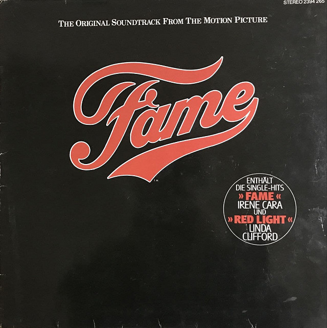 Fame - Original Soundtrack From The Motion Picture | Виниловые ...