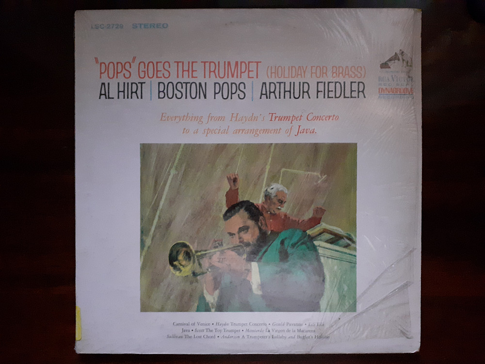 Виниловая пластинка LP Al Hirt / Boston Pops / Arthur Fiedler – "Pops ...
