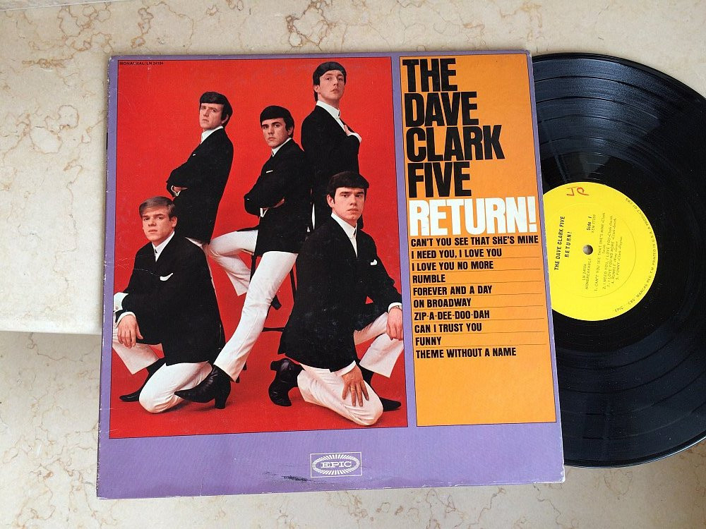 The Dave Clark Five ‎– The Dave Clark Five Return! ( USA ) album 1964 ...