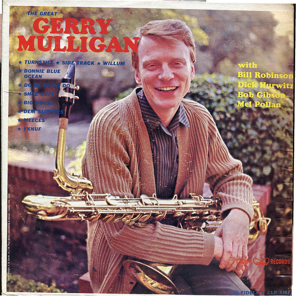 Gerry Mulligan - The Great Gerry Mulligan 1963 USA | Vinyl.com.ua