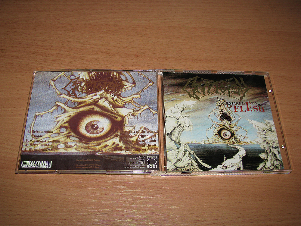 CRYPTOPSY - Blasphemy Made Flesh (1997 Displeased) | Компакт-диски на ...