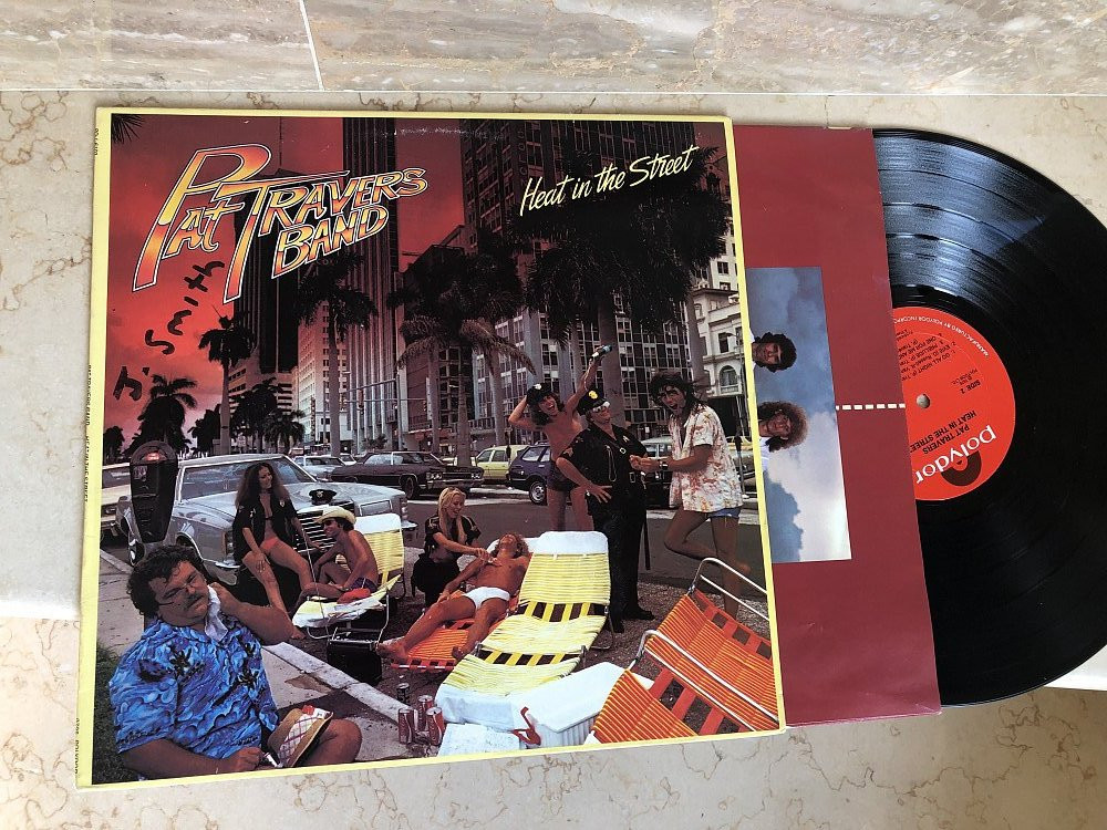 Pat Travers Band – Heat In The Street ( USA ) Blues Rock LP | Vinyl.com.ua