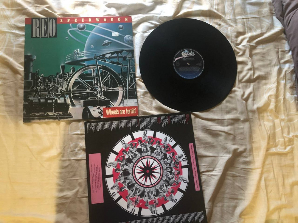 Reo Speedwagon Wheels are turnin` ex/ex+inner Holland Epic 1984 | Vinyl ...