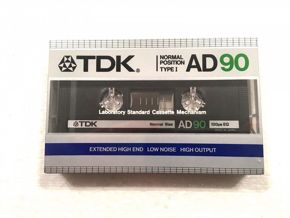 Аудіокасета TDK AD 90 Type I Normal position cassette касета | Новые ...