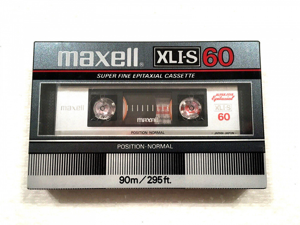 Аудіокасета MAXELL XLI-S 60 Type I Normal position cassette касета ...