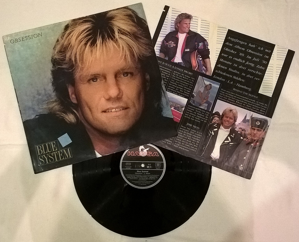 Blue System EX Modern Talking ‎- Obsession - 1990. (LP). 12. Vinyl ...
