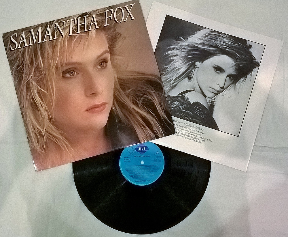 Samantha Fox - Samantha Fox - 1987. (LP). 12. Vinyl. Пластинка ...