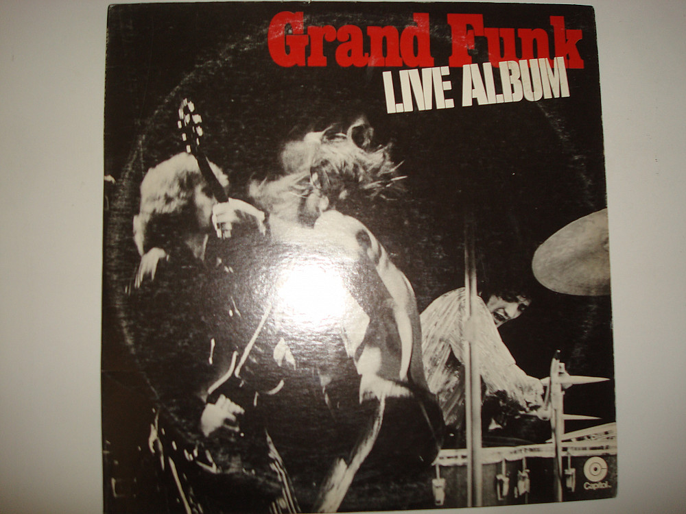 GRAND FUNK- Live Album 1970 ex/nm/nm 2LP + Big.Poster USA Blues Rock ...