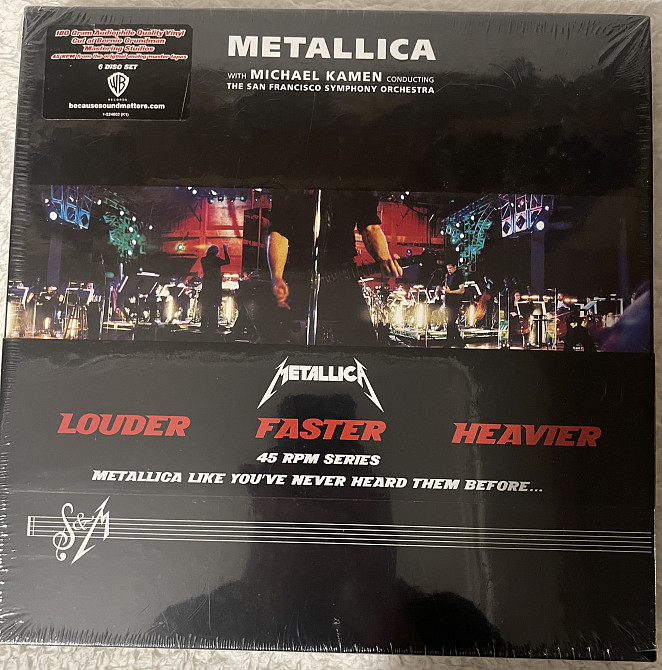 Metallica With Michael Kamen Conducting The San Francisco Symphony Orchestra – S&M 1999 US 2011 ...