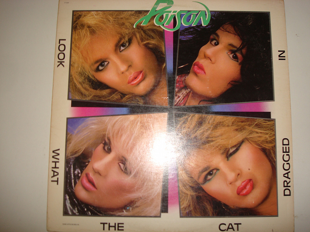 POISON- Look What The Cat Dragged In 1986 USA Hard Rock Glam Heavy ...