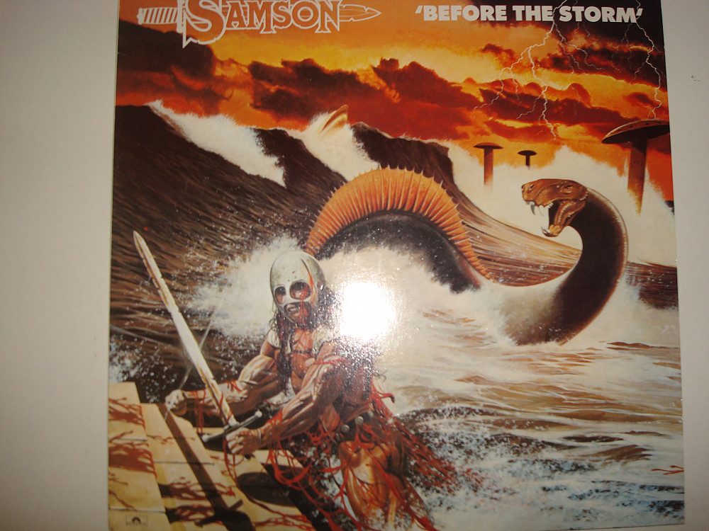 SAMSON- Before The Storm 1982 Orig. Germany Rock Heavy Metal-РЕЗЕРВ ...