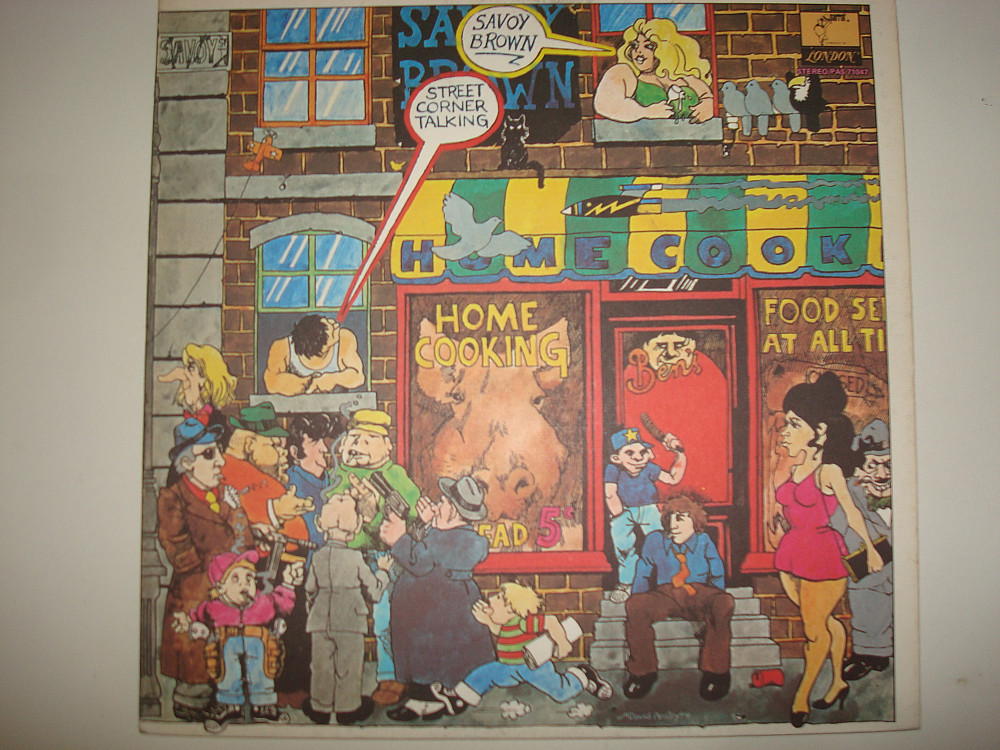 SAVOY BROWN- Street Corner Talking 1971 Orig.USA Rock Blues Rock ...