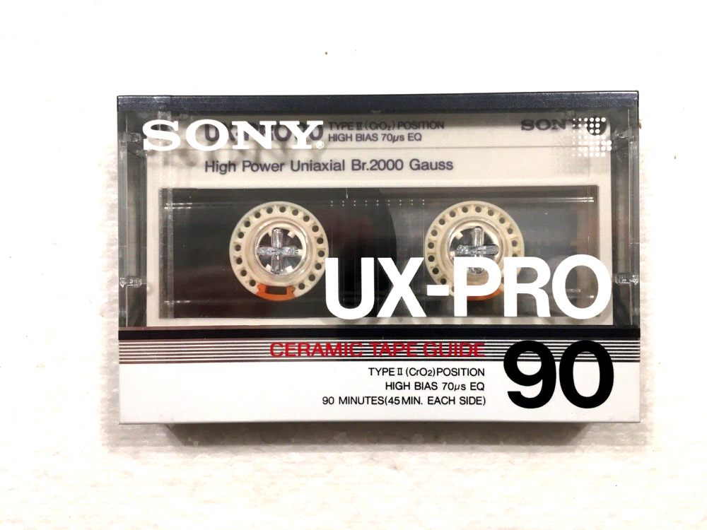 Аудіокасета SONY UX-Pro 90 Type II HIGH position cassette касета ...
