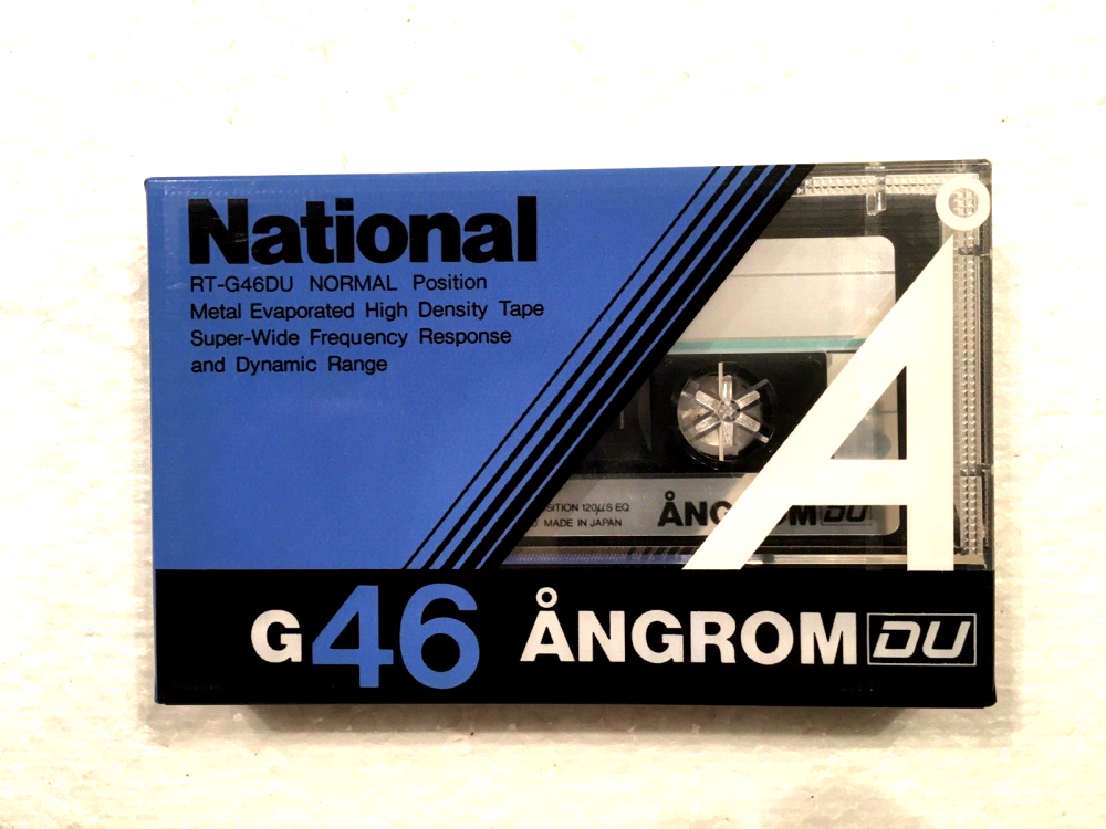 Аудіокасета NATIONAL G 46 DU Angrom Type I Normal position cassette ...