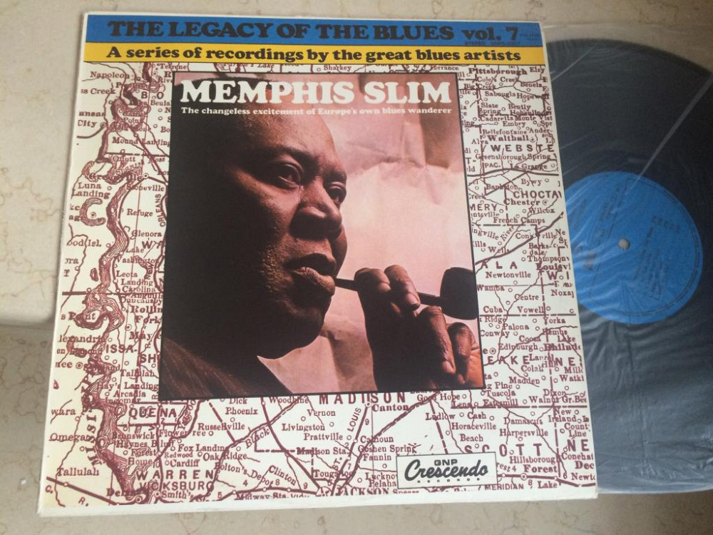 Memphis Slim - The Legacy Of The Blues ( Poland ) Piano Blues LP ...