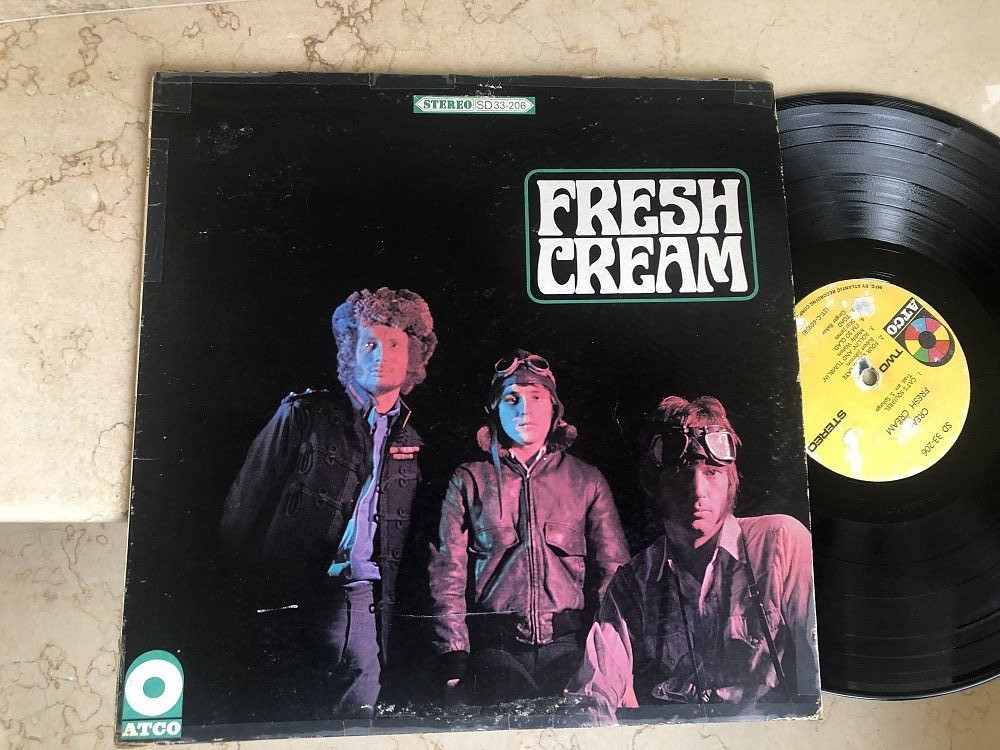 Cream ( Eric Clapton , Ginger Baker , Jack Bruce ) – Fresh Cream ( USA ...