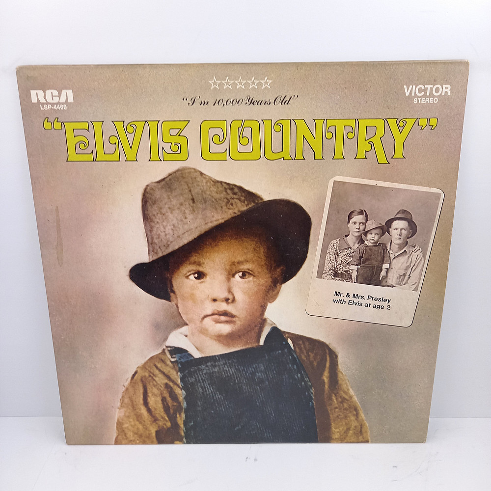 Elvis Presley – Elvis Country (I'm 10, 000 Years Old) LP 12" (Прайс ...