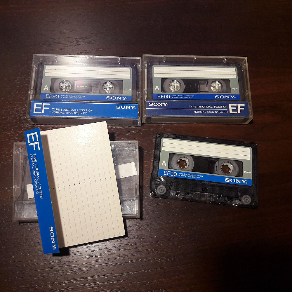 Кассеты SONY EF90. Класические. Cамые лучшие. | Кассеты под запись на ...