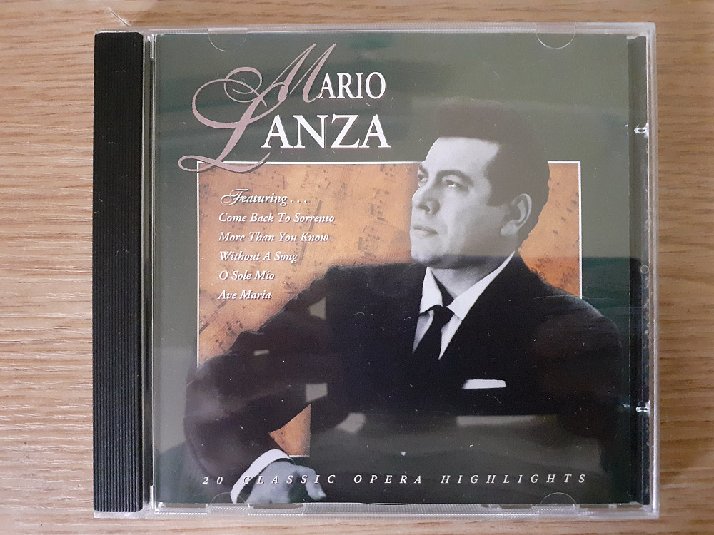 Компакт диск фирменный CD Mario Lanza – 20 Classic Opera Highlights ...