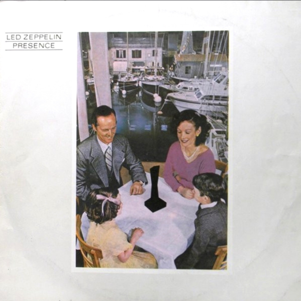 Led Zeppelin - Presence - 1976. (LP). 12. Vinyl. Пластинка. Antrop ...