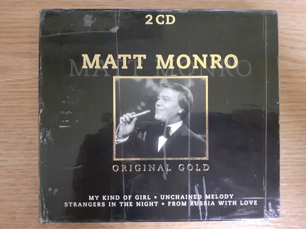 Двойной компакт диск фирменный 2CD Matt Monro – Original Gold | Vinyl ...