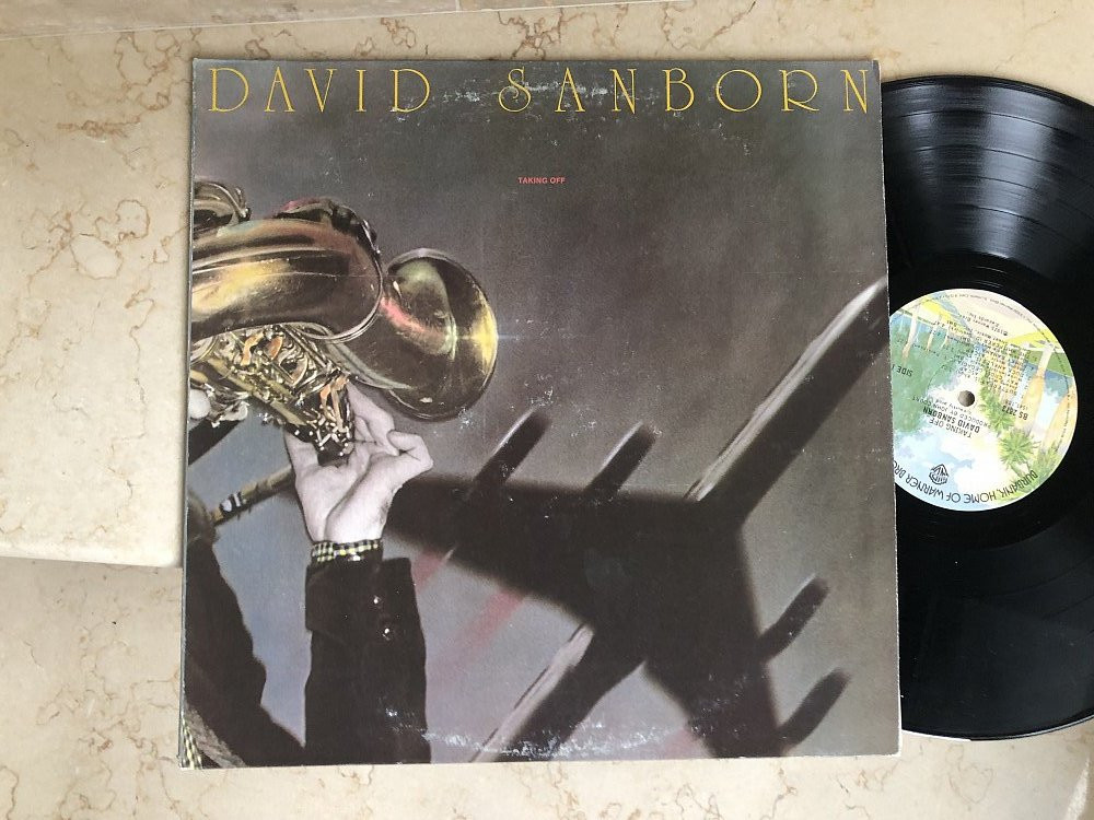 David Sanborn – Taking Off ( USA ) JAZZ LP | Вінілові платівки на Vinyl ...