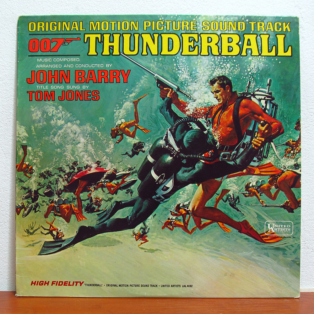 John Barry – Thunderball (Original Motion Picture Soundtrack) | Виниловые пластинки на Vinyl.com.ua
