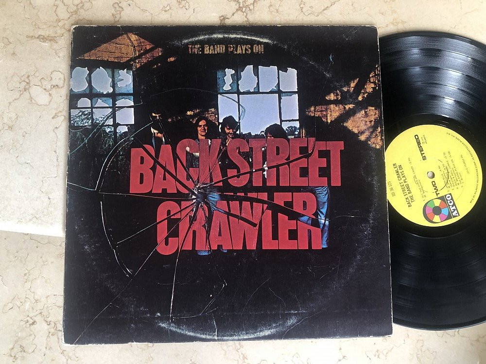 Back Street Crawler ‎ ( Paul Kossoff ) – The Band Plays On (USA) LP ...