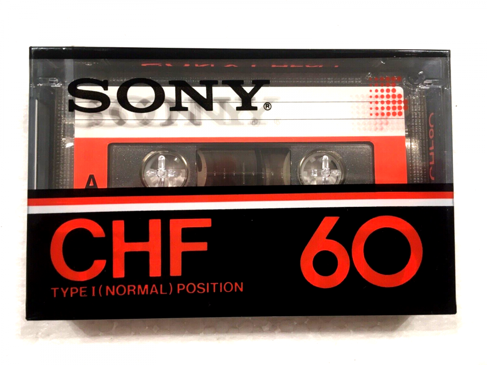 Аудіокасета Sony CHF 60 Type I NORMAL position cassette касета | Новые ...