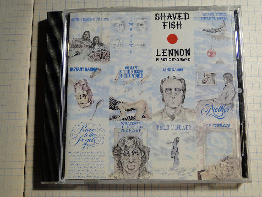 JOHN LENNON SHAVED FISH | Компакт-диски на Vinyl.com.ua
