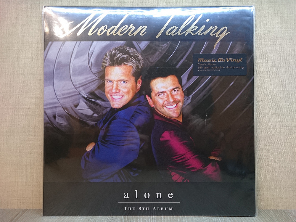 Вінілові платівки Modern Talking – Alone - The 8th Album 1999 НОВІ ...