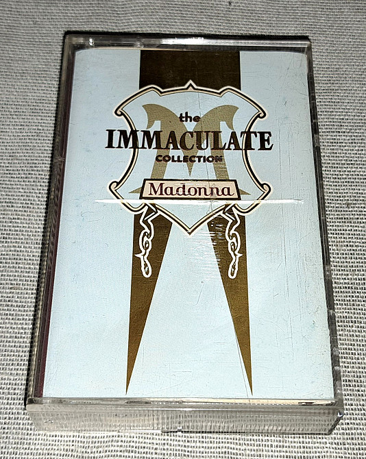 Оригинальная Кассета Madonna - The Immaculate Collection | Студийные ...