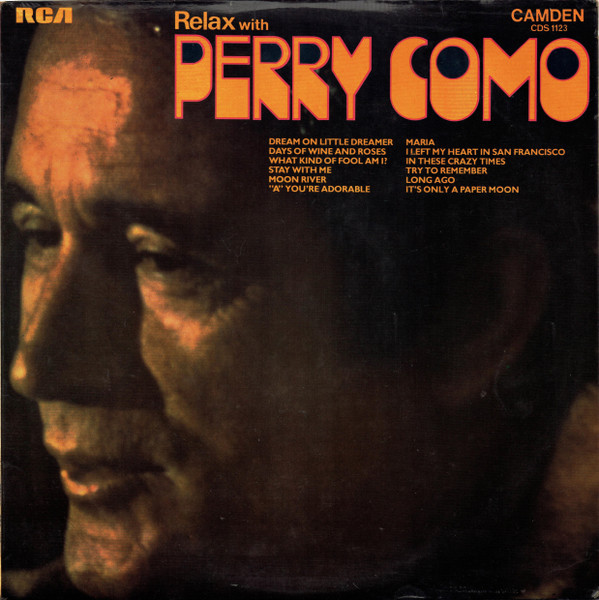 LP Perry Como - Relax With Perry Como NM- 1973 | Vinyl.com.ua