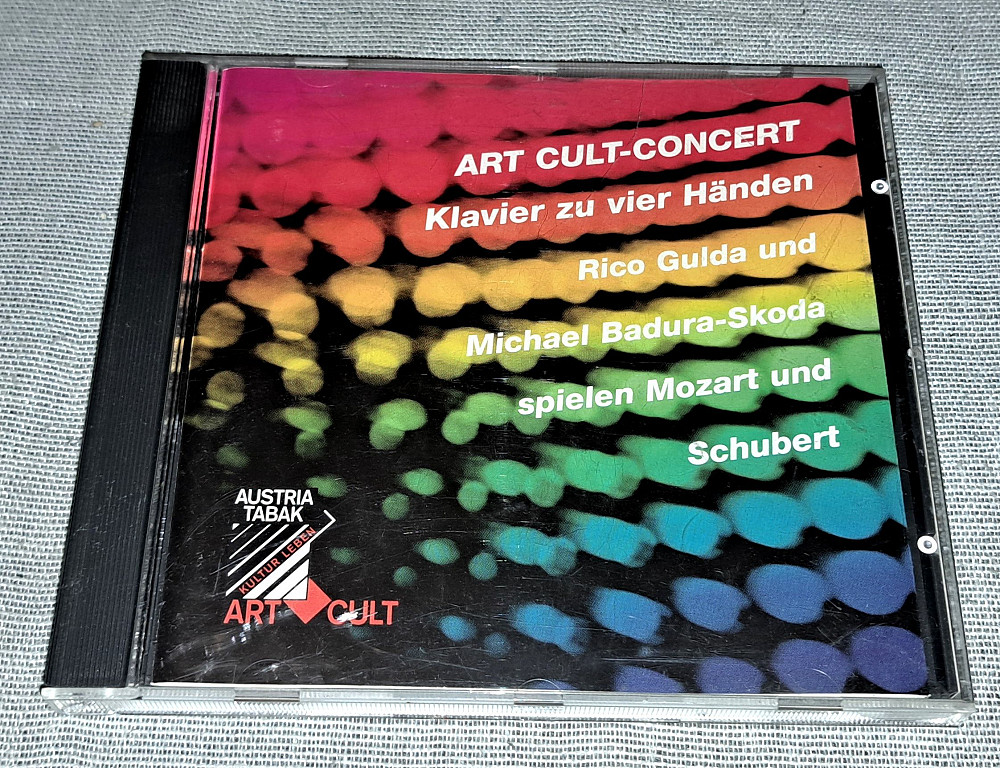 Фирменный Rico Gulda Und Michael Badura - Skoda Spielen Mozart Und ...