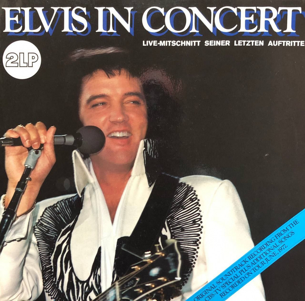 Elvis Presley - «Elvis In Concert», 2LP | Виниловые пластинки на Vinyl ...