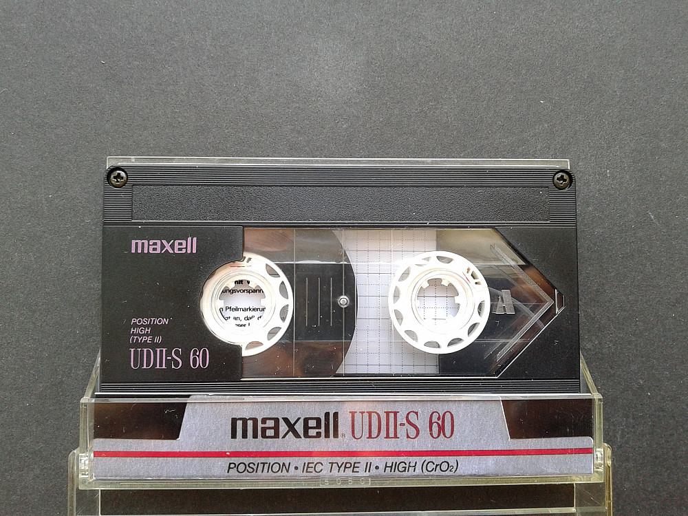 Maxell UDII-S 60 | Кассеты под запись на Vinyl.com.ua