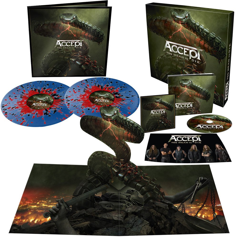 Accept – Too Mean To Die (Box Set) Автографи | Vinyl.com.ua
