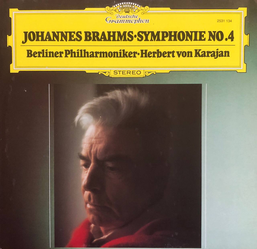Johannes Brahms - Berliner Philharmoniker - Herbert von Karajan - "Symphonie No. 4" | Виниловые ...